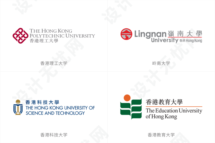 39所985大学校徽logo矢量素材大合集 - 设计无忧网